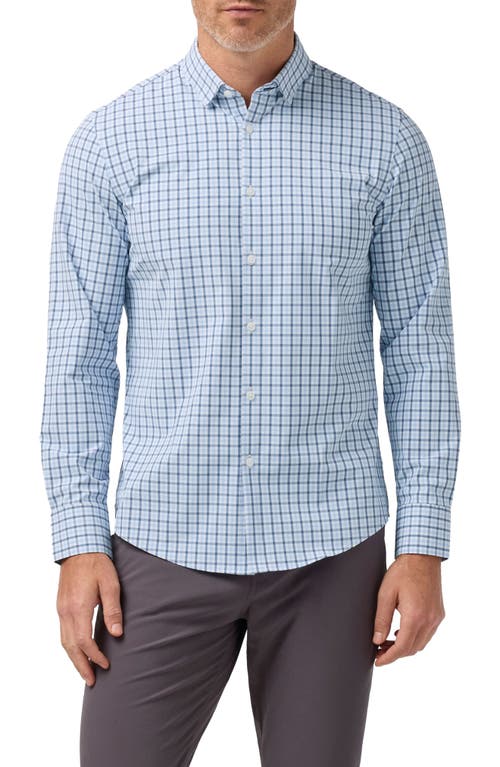MIZZEN+MAIN leeward no tuck trim fit performance button-up shirt